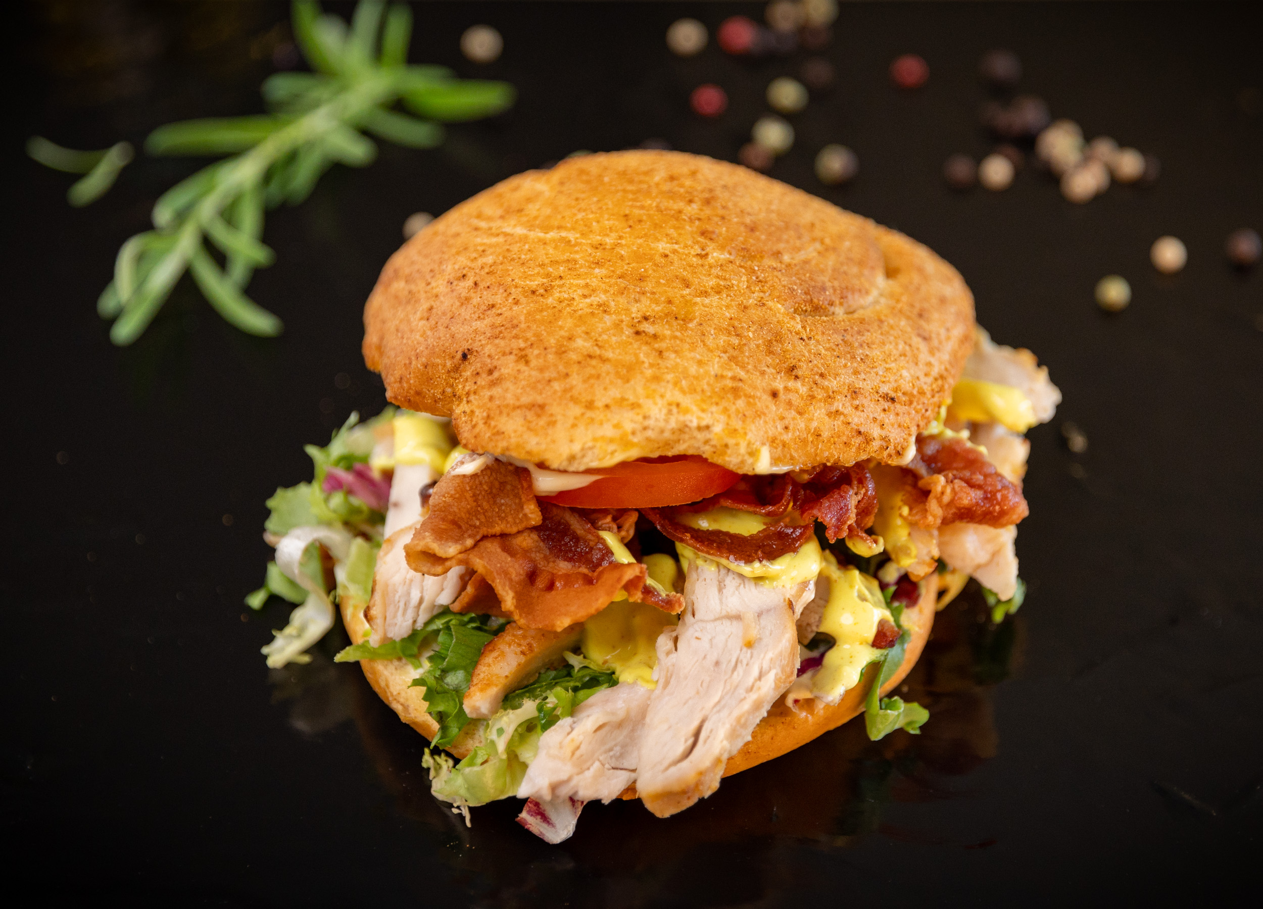 Kylling Bacon Sandwich | Slagter Zangenberg