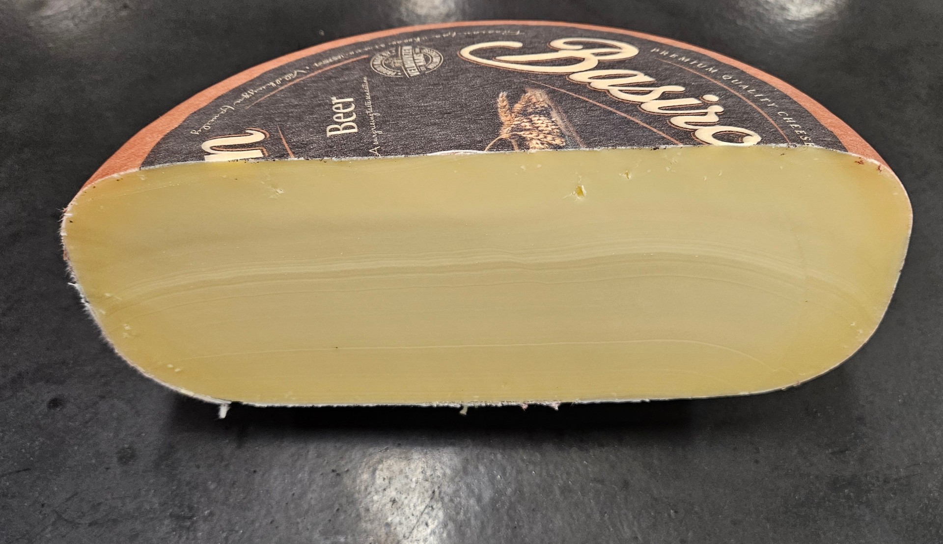 Basiron gouda m/Øl 130-140g | Slagter Zangenberg
